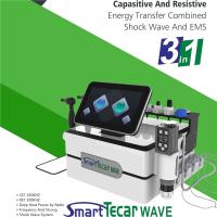 China Smart Tecar Shock Wave Therapy Machine 300W Capacitive Handle for Sports Injury Rehabilitation for sale