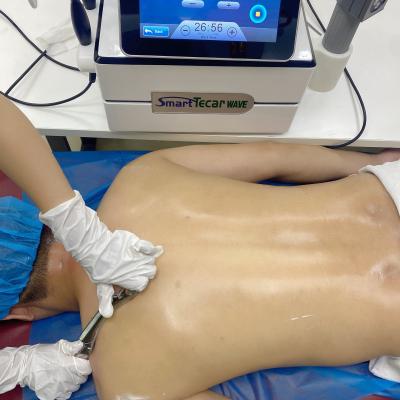 Cina Stimolazione elettrica acustica del muscolo della macchina di diatermia di Tecar Shockwave in vendita