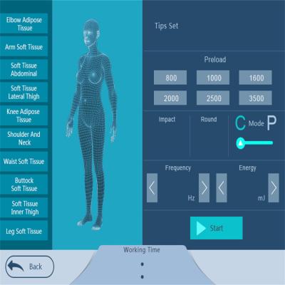 Cina Macchina di terapia fisica di ED Shockwave per disfunzione erettile/terapia extracorporea dell'onda di urto in vendita