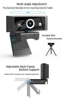 Cina Webcam di autofocus 6Mega 1080p USB con il microfono Live Streaming in vendita