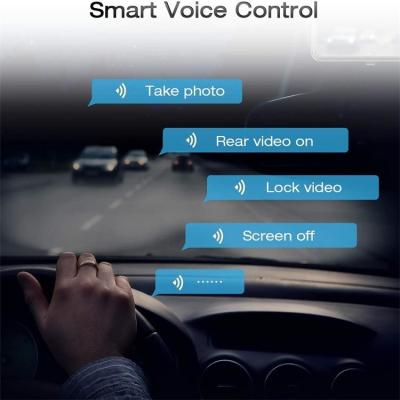 Китай 12 11,26 команда голосом автомобиля DVR зеркала камеры черточки дюйма FHD IPS 2K продается