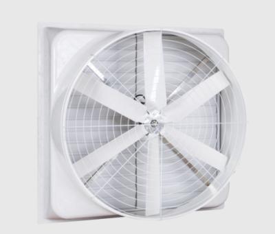 China Gegalvaniseerde plaat directe aandrijving negatieve luchtuitlaatventilator 550W Te koop