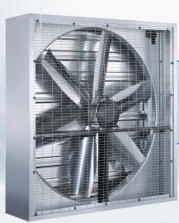 Quality U Shaped Fan Blade Direct Drive Negative Pressure Fan System Longitudinal for sale