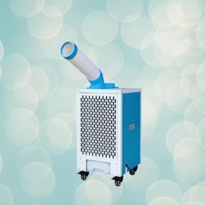 China Potente e concentrato raffreddatore d'aria mobile con compressore Hitachi per una maggiore distanza di raffreddamento for sale
