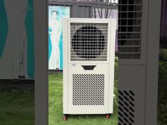Umweltfreundliche, kohlenstoffarme, energieeffiziente und leistungsstarke tragbare Klimaanlage