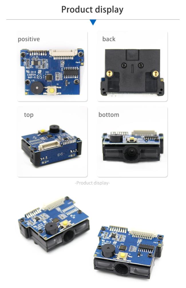 1D CCD barcode scanner Barcode Module reader small size high scanning DE1200