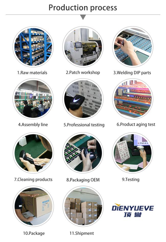 1D CCD barcode scanner Barcode Module reader small size high scanning DE1200