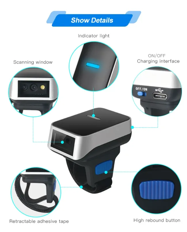 DI9010C-2D Barcode Scanner packaging