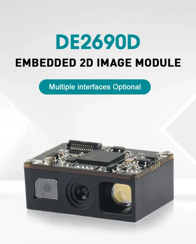 DE2290D Barcode Scanner Module front view
