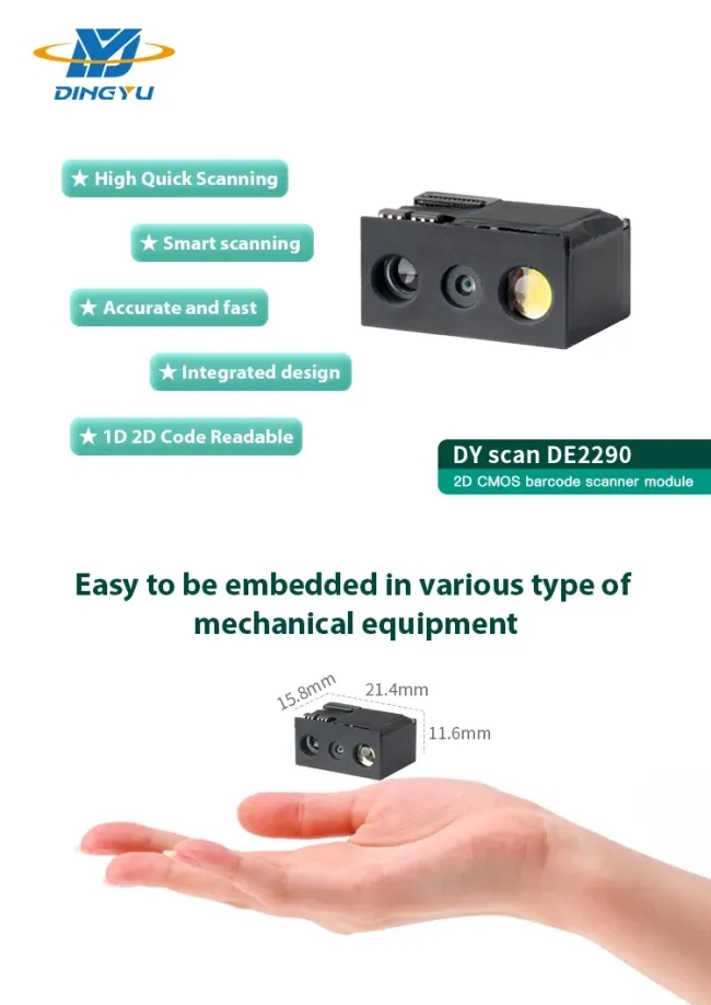 DE2290 Embedded Barcode Scanner Module