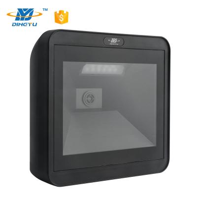 China Supermarkt Handheld USB Barcode Scanner 1D 2D QR Code Vrachtbrief Desktop Te koop