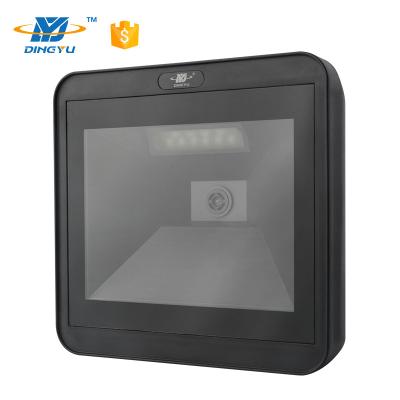China Supermarkt Handheld USB Barcode Scanner 1D 2D QR Code Vrachtbrief Desktop Te koop