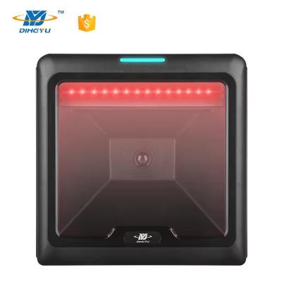 China One Million Pixels Desktop Barcode Scanner High Speed Handsfree 2D Bar Code Reader DP8550 for sale