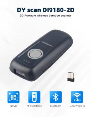 China Wireless Barcode Scanner 2D Portable Bar code Readers High Decoding Speed for sale