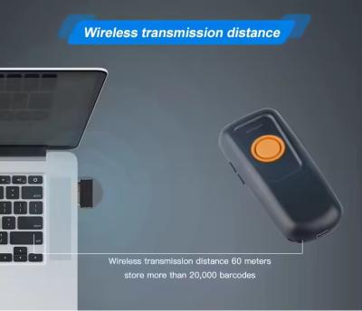 中国 高解読速度 1D CCD ポータブルバーコードリーダー 無線レーザーバーコードスキャナー 販売のため