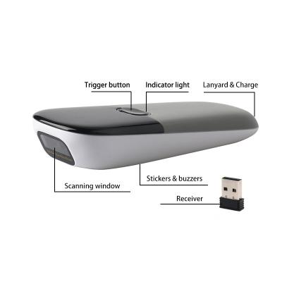 China Mini Portable Barcode Scanner Wireless 2d Bluetooth Bar Code Reader DI9120-2D for sale