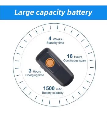 China High  Speed 1D CCD Portable Laser Bar Code Readers Wireless Barcode Scanner DI9180-1D-laser for sale