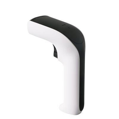 China 2D QR Bar Code Reader Bluetooth Wireless 2.4G Barcode Scanner With Charging Stand 2200mAh Battery for sale