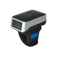China Black Ring Wireless Barcode Scanner With CMOS Sensor 360mAh Battery For Inventory for sale