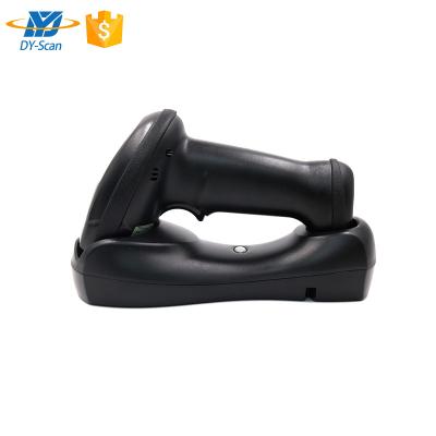 China DS5200G Pedestal 2.4G Handheld Barcode Reader 1D 3 Mil Resolution Universal Scanner for sale