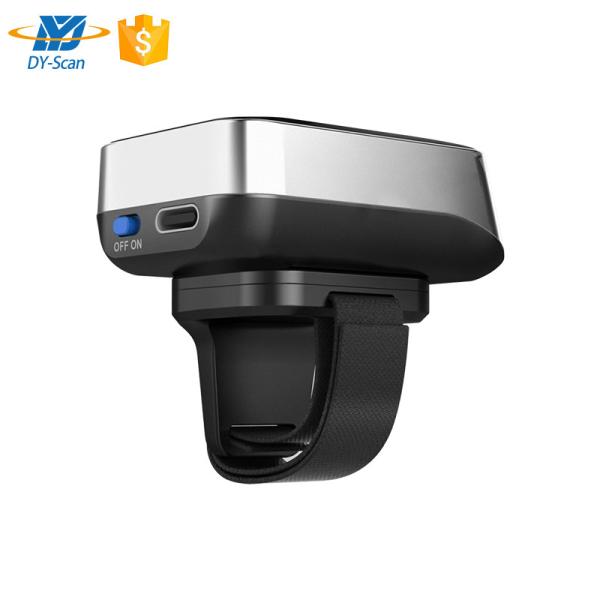 Quality Wireless Bluetooth Wearable Finger Barcode Scanner Android Compatible for sale