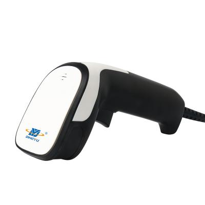 Cina Scanner di codici a barre portatile a alta velocità 1D CCD 300 scansioni/s Connessione cablata lettore di codici Qr 2d in vendita