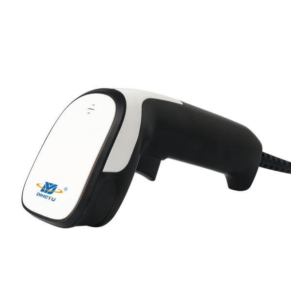 Quality High-Speed 1D CCD Handheld Barcode Scanner 300 Scans/s Wired Connection 2d Qr Code Reader for sale