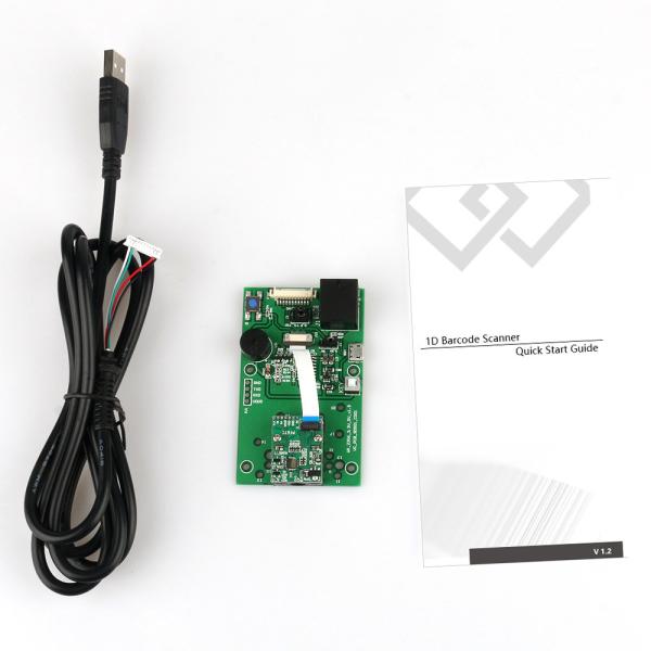 Quality 32-Bit CPU 1D CCD Barcode Scanner Module OEM USB TTL Interface DE1400 for sale
