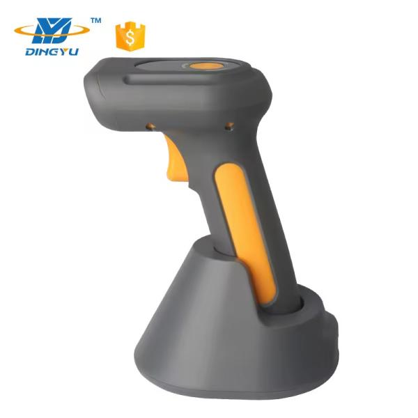 Quality IP65 1D 2D QR Code Industrial Grade Wireless Barcode Scanner High-Speed 65CM/S for sale