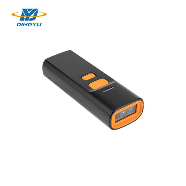 Quality 1D Portable Mini Bar Code Reader Wireless Barcode Scanner With Charging Base for sale
