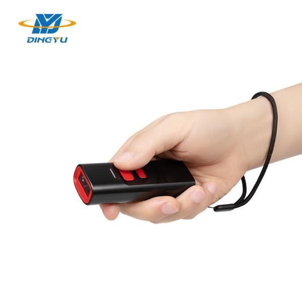 Quality 1D Portable Mini Bar Code Reader Wireless Barcode Scanner With Charging Base for sale