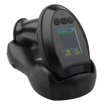 China 2.4G Wireless POS Terminal Handheld Barcode Scanner with Screen and Automatic Scan for sale