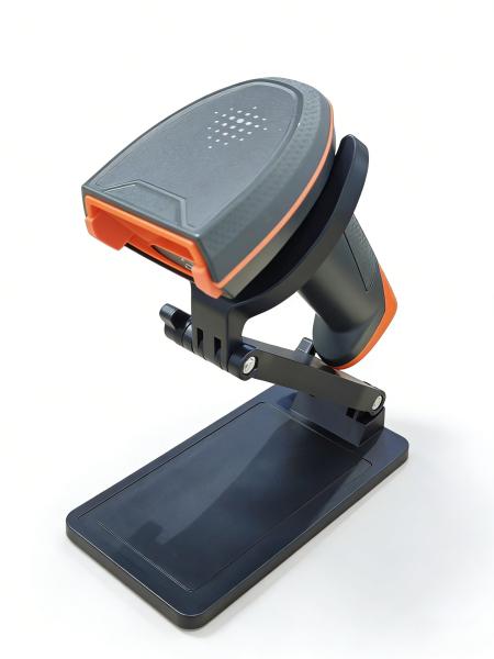 Quality New QR Wired Handheld Barcode Scanner with stand for supermarket for sale