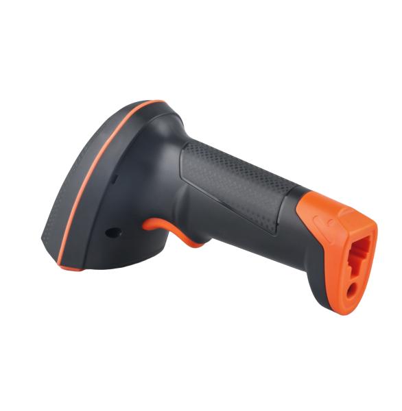 Quality New QR Wired Handheld Barcode Scanner with stand for supermarket for sale