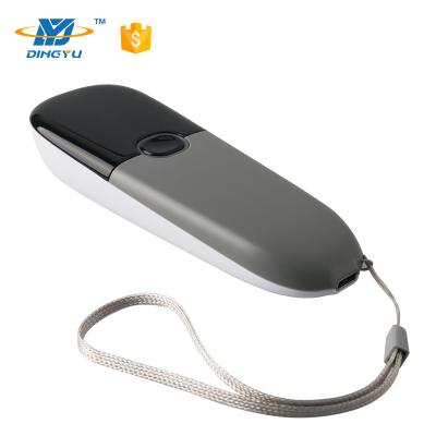 China Linear CCD Image Code Wireless Barcode Scanner 1D Bluetooth 2.4G 2500 Resolution for sale