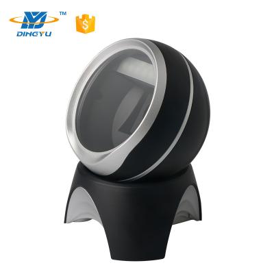 China Made in China Stationary Black 2D Desktop Supermarket High Speed Barcode Scanner for sale