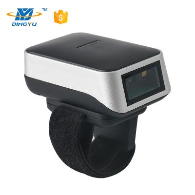 China Wireless 2.4G  Bluetooth Barcode Reader , Wearable 2D Reader DI9010 Auto Sense Mode DI9010-2D for sale