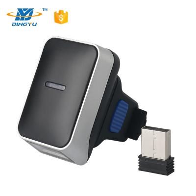 China Wireless 2.4G  Bluetooth Barcode Reader , Wearable 2D Reader DI9010 Auto Sense Mode DI9010-2D for sale