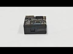 Custom CCD Fixed Mount Barcode Scanner 32-Bit Mini Fixed Reader RS232 DF3100