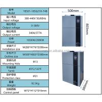 China High Precision 185kW Variable Frequency Inverter Drive 380V Vector Control Three Phase VFD Inverter for sale