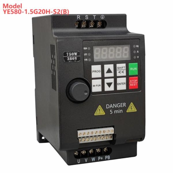 Quality High Perpormence VFD VSD Frequency Inverter Converter Ac Motor Variable Frequency Drive Single Phase 220V 1.5kw 50/60hz for sale