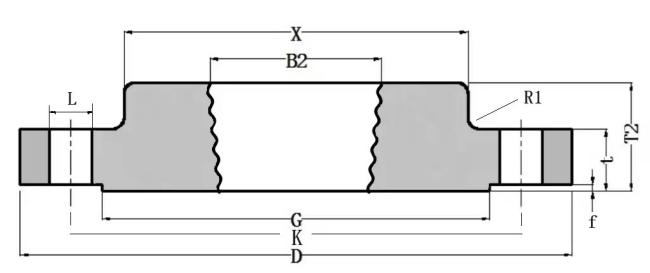 ASME B16.5 Stainless Steel Threaded Flanges Raised Face Class 400 for Industrial Applications