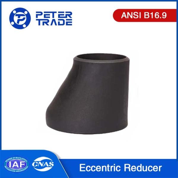 ASME B16.9 Butt Weld/Seamless Carbon Steel ASTM A234 WPB Εξεντριστικοί μειωτές για λύσεις μετάβασης σωλήνων