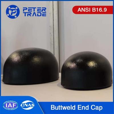 China ASME B16.9 Carbon Steel and Stainless Steel Grooved Pipe Fittings Buttweld End Cap SCH5 To SCH160v for Piping Systems for sale