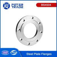 Quality BS4504 CODE101 PN6 A105/ Q235/A350 LF2 Black Painting Carbon Steel Plate Flange for sale