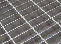 China Galvanized Steel Grating for Industrial Platforms with Custom 1-12m Length for sale