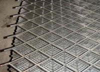 China 2mm Thickness Expanded Wire Mesh , Highway Fencing Expanding Mesh Sheets for sale