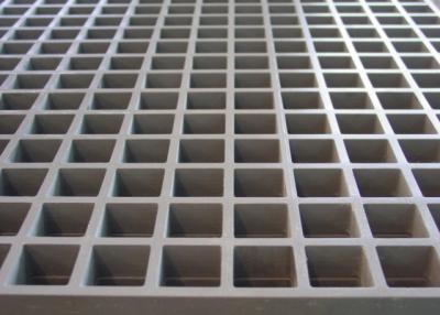 Cina Pavimento di plastica della maglia quadrata che gratta il materiale grigio di resistenza al fuoco di colore in vendita