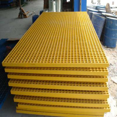 Cina Pavimentazione della maglia della vetroresina del terrazzo del tetto, 50 x 50 x grata di FRP modellata 50mm in vendita