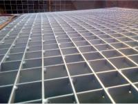 China Welded Serrated Plain Bar Carbon Steel Structure Grating for sale
